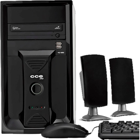 Computador Desktop CCE CD250L - Intel Celeron Dual Core E3400 - RAM 2...