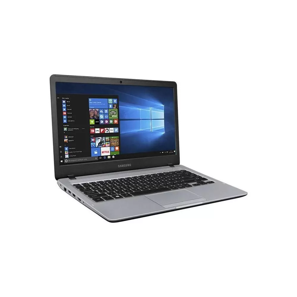 Notebook Samsung 300E NP300E4L-KW1BR - Prata - Intel Core i3-6006U