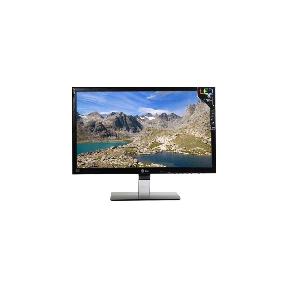 Monitor LED LG E2060T 20" - Preto - Widescreen - DVI - D-Sub
